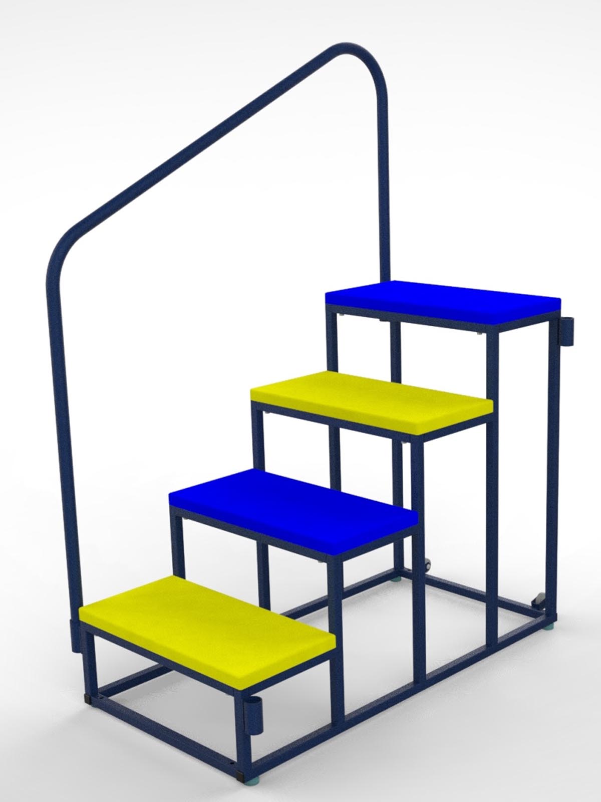 Wheelaway Padded Steps | Gym-Tech