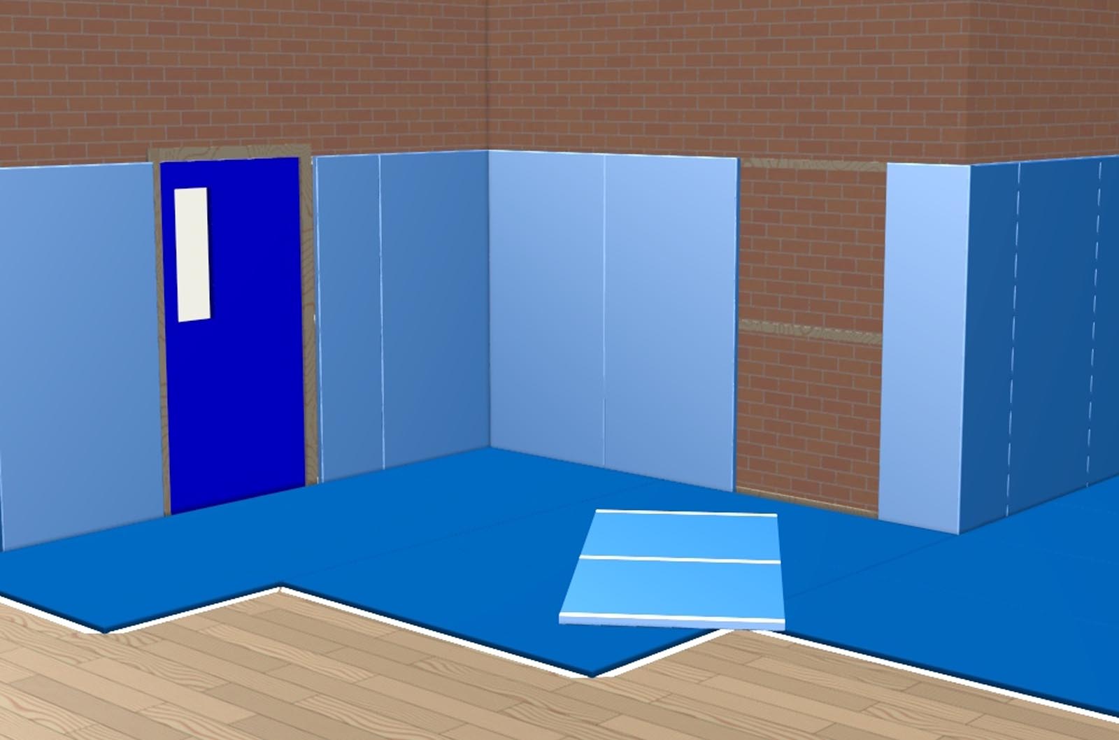 Padded Wall Panels | Gym-Tech